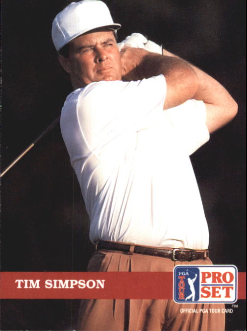 1992 Pro Set #80 Tim Simpson - NM-MT