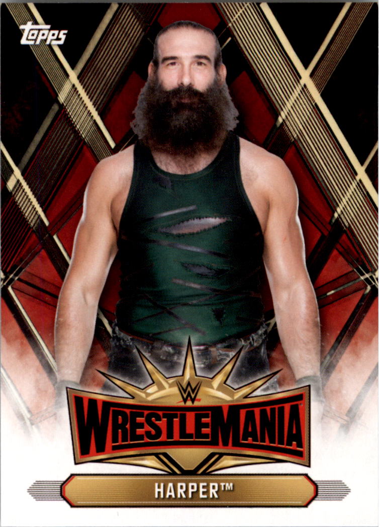 2019 Topps WWE Road to WrestleMania WrestleMania 35 Roster Wrestling ...