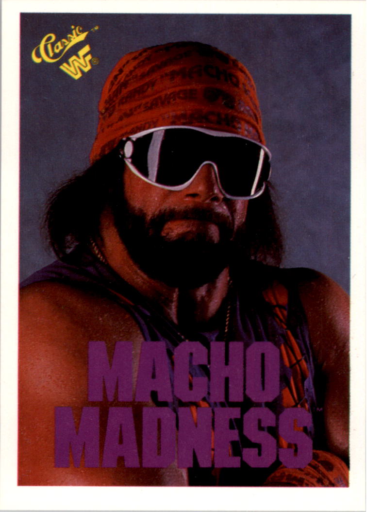 1990 Classic WWF #60 Macho Man Randy Savage - NM-MT