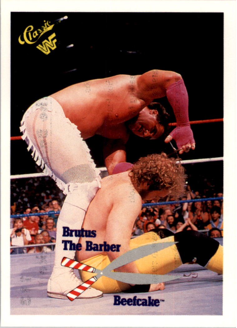 1990 Classic WWF #113 Brutus The Barber Beefcake - NM-MT - Card Gallery ...