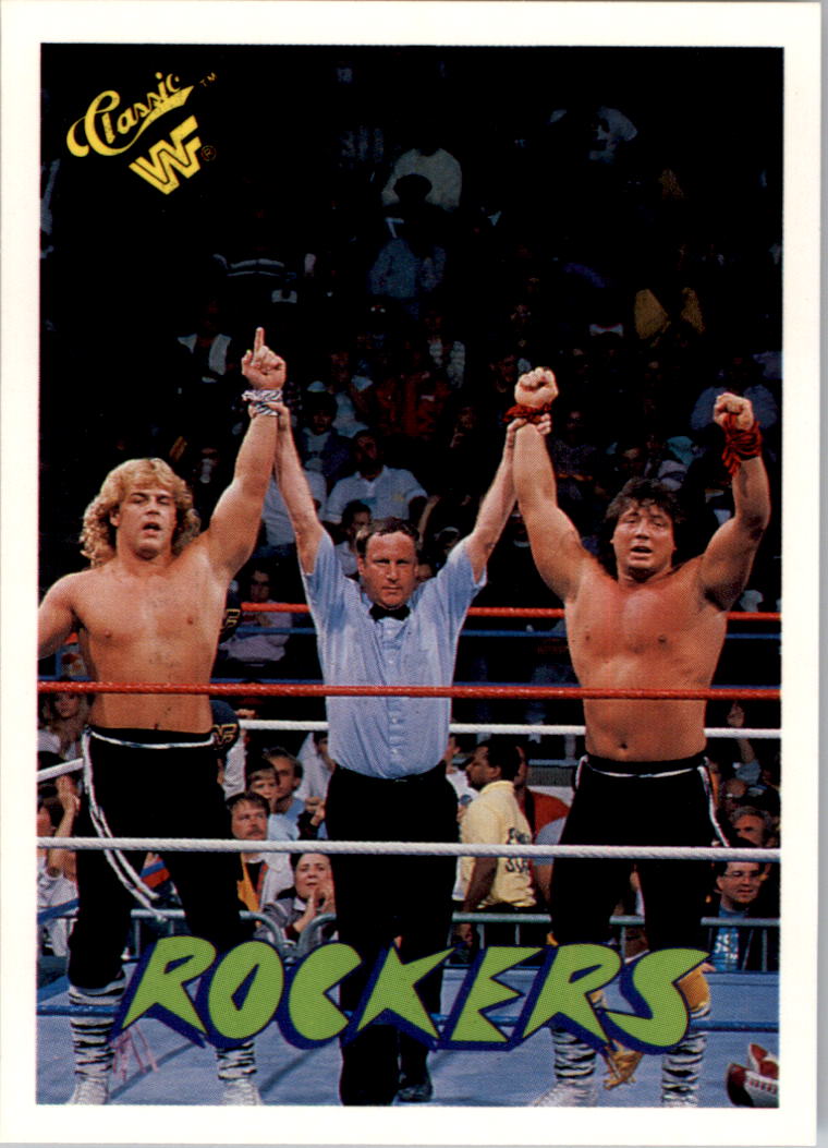 1990 Classic WWF #121 The Rockers - NM-MT
