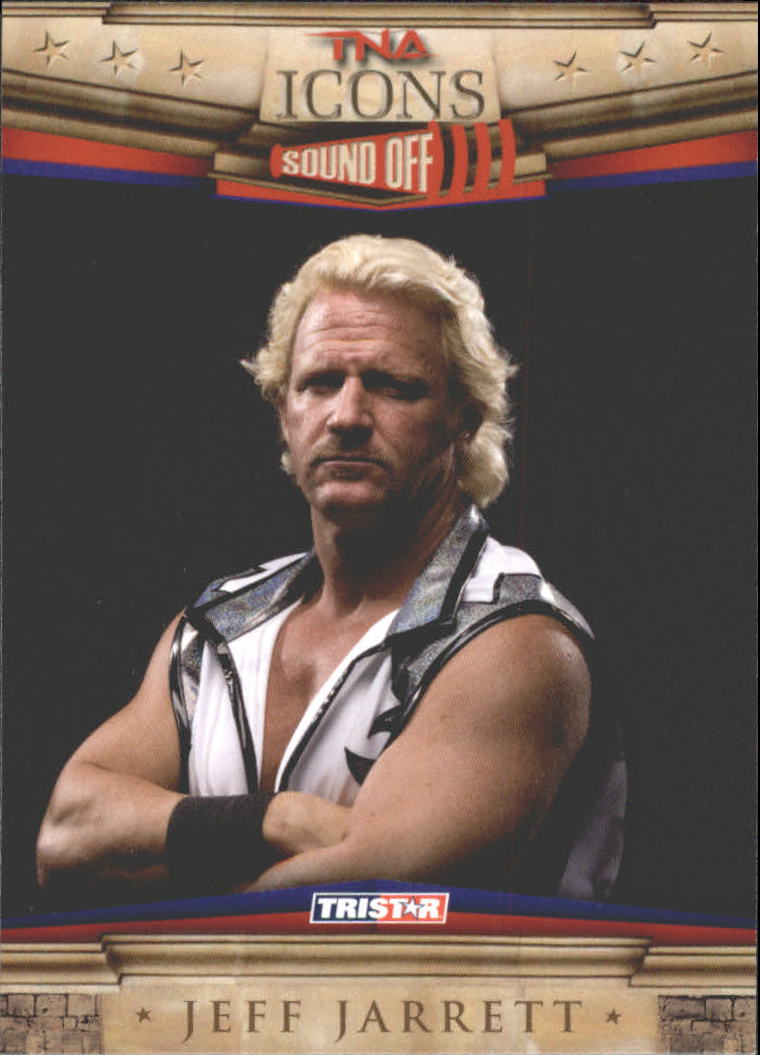 2010 TRISTAR TNA Icons #99 Jeff Jarrett - NM-MT