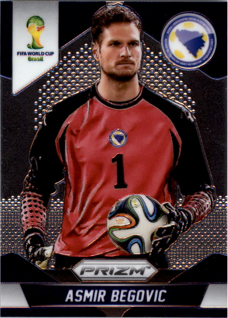 2014 Panini Prizm World Cup #23 Asmir Begovic - NM-MT