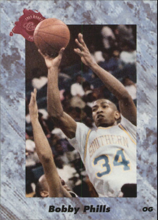 1991 Classic Four Sport French #183 Bobby Phills - NM-MT