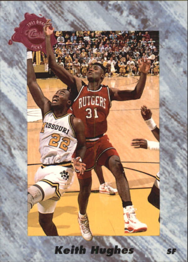 1991 Classic Four Sport French #185 Keith Hughes - B1289 - NM-MT