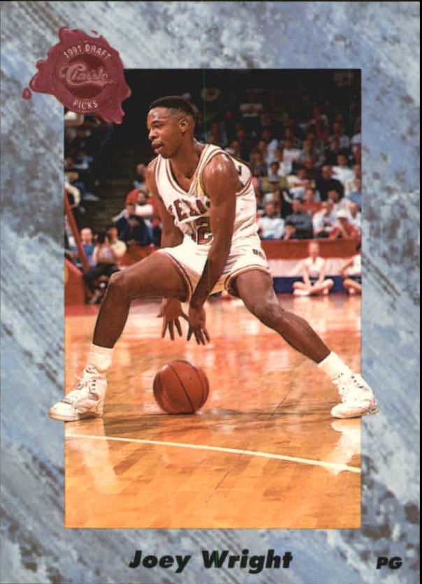 1991 Classic Four Sport French #188 Joey Wright - NM-MT