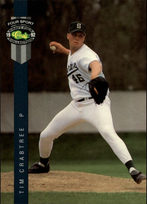 1992 Classic Four Sport #270 Tim Crabtree - NM-MT