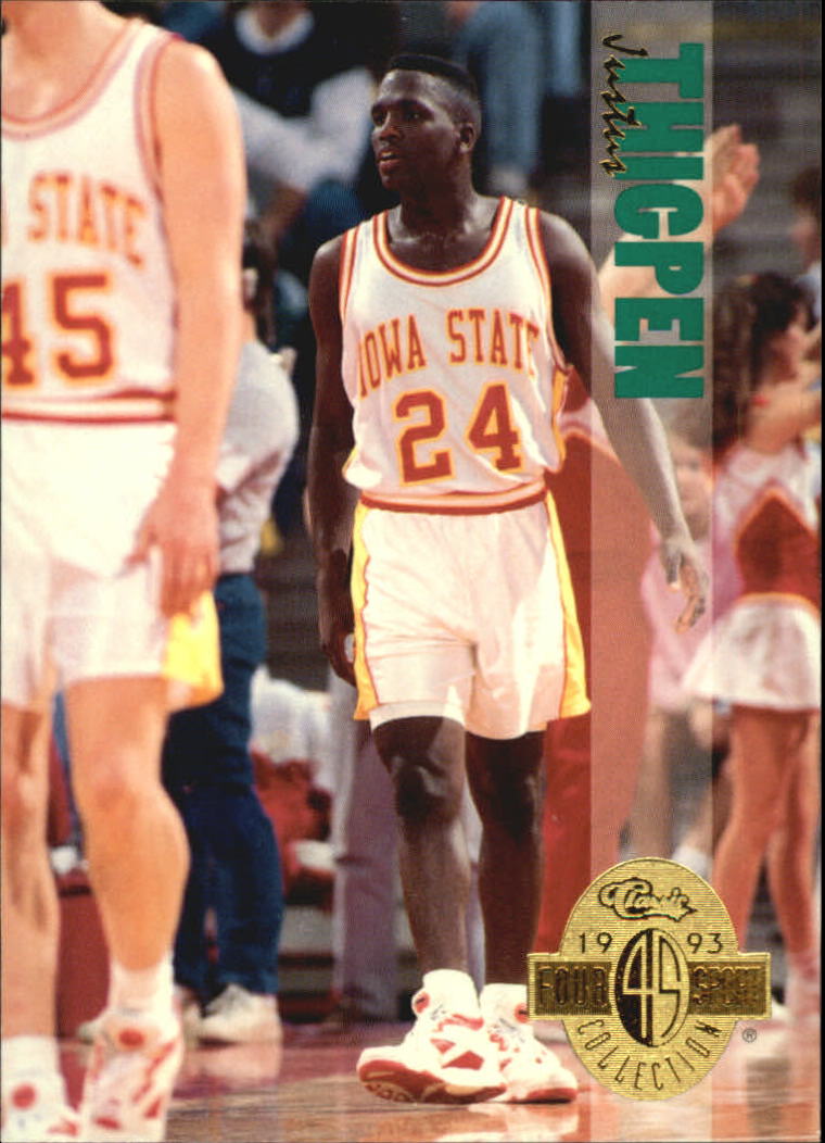 1993 Classic Four Sport #63 Justus Thigpen - NM-MT