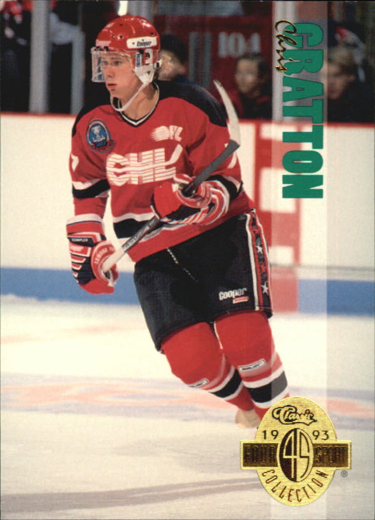 1993 Classic Four Sport #187 Chris Gratton - NM-MT