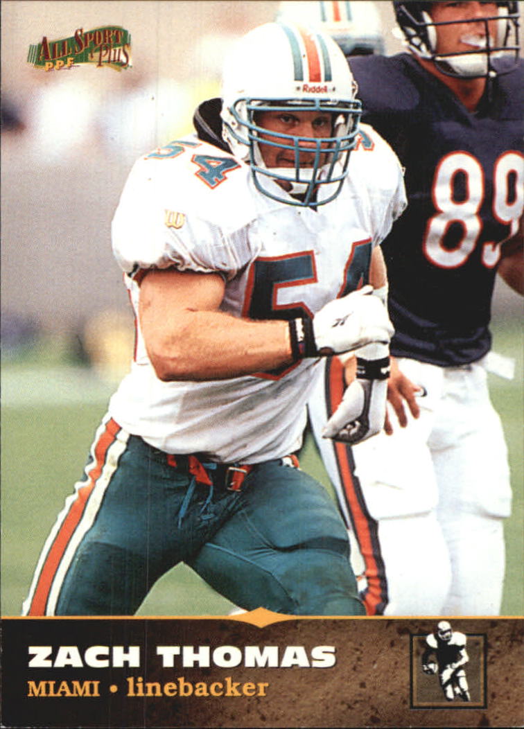 1996-97 Score Board All Sport PPF #136 Zach Thomas - NM-MT