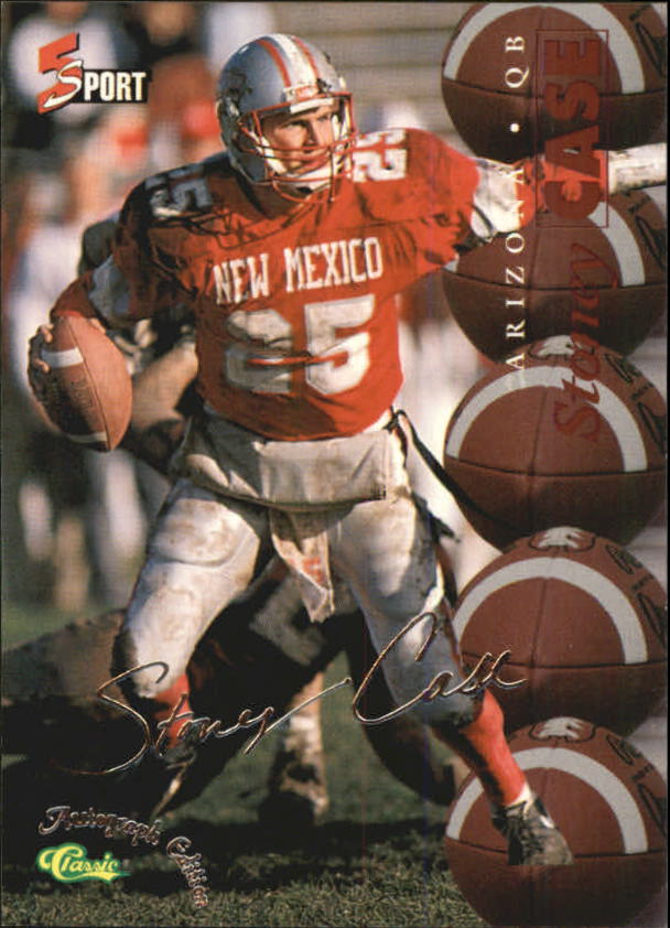 1995-96 Classic Five Sport Signings #59 Stoney Case - NM-MT