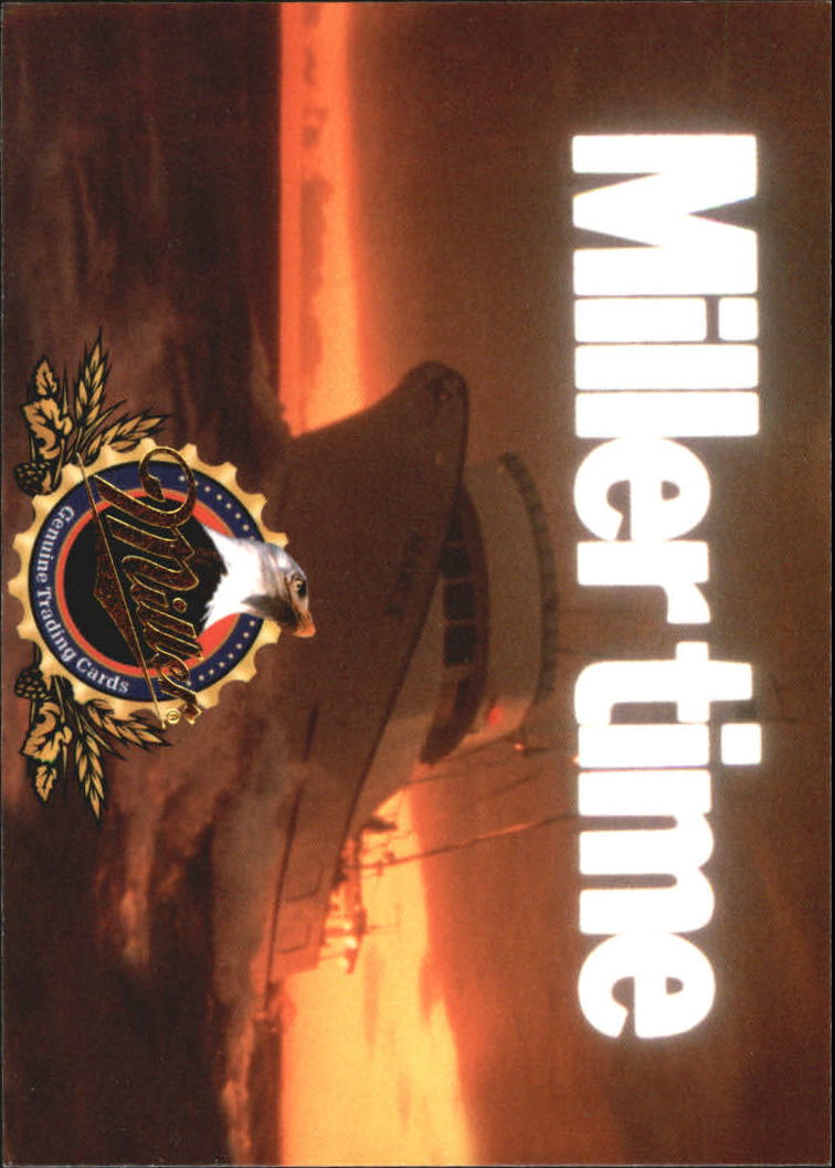 1995 Sports Time Miller Genuine #65 Distinctive Miller Time Ads - NM ...