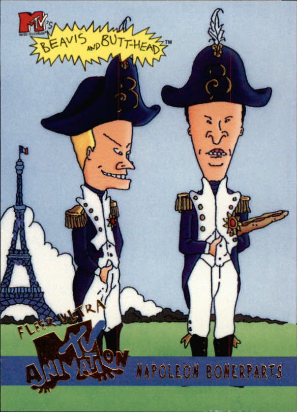 1995 Fleer Ultra MTV Animation #32 Napoleon Bonerparts - NM-MT