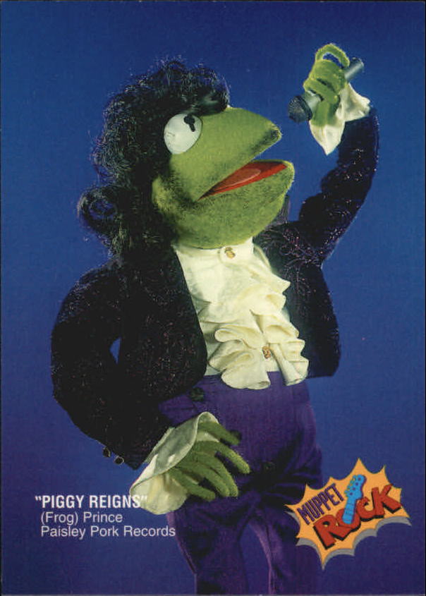 1993 Cardz Jim Henson's Muppet Trading Cards #7 Frog Prince - NM-MT