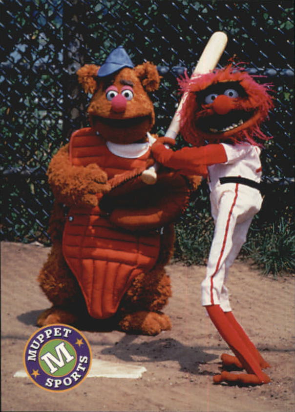1993 Cardz Jim Henson's Muppet Trading Cards #15 Animal Strikes Out ...