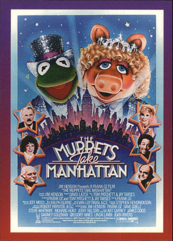 1993 Cardz Jim Henson's Muppet Trading Cards #53 Muppets Take Manhattan ...