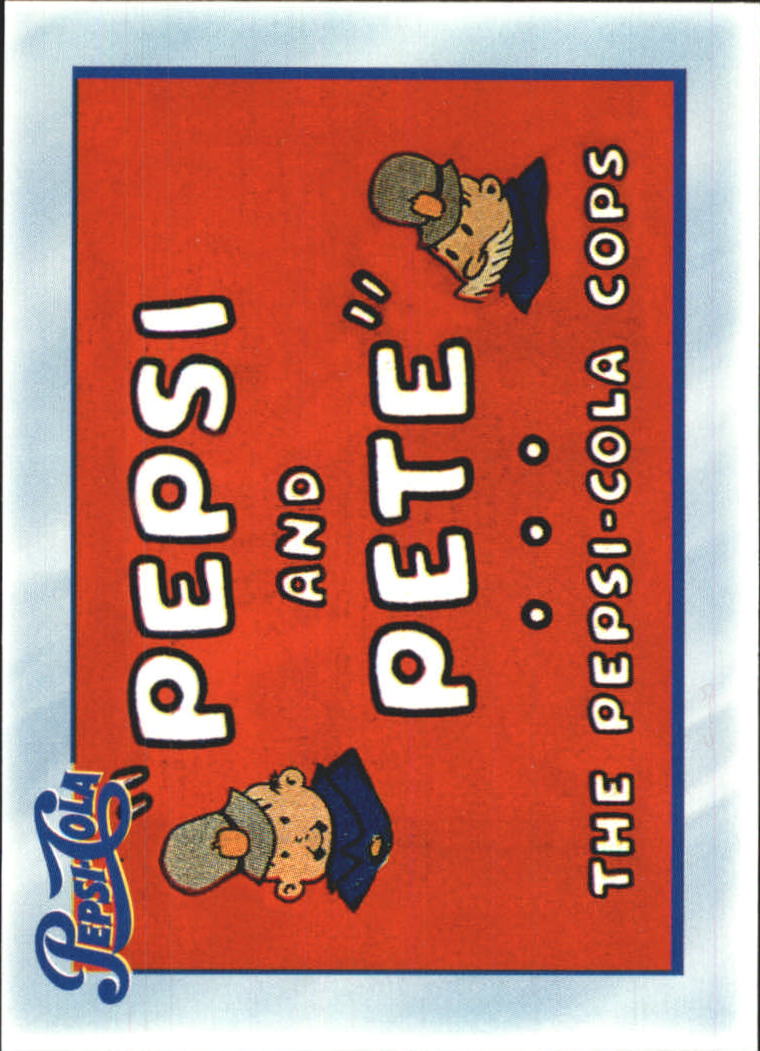 1994 Pepsi Cola Series One #28 Pepsi Cola Cops - NM-MT