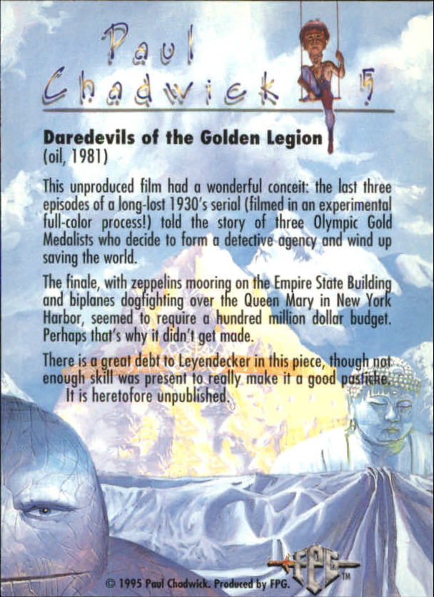 1995 FPG Paul Chadwick #5 Daredevils of the Golden Legion - NM-MT