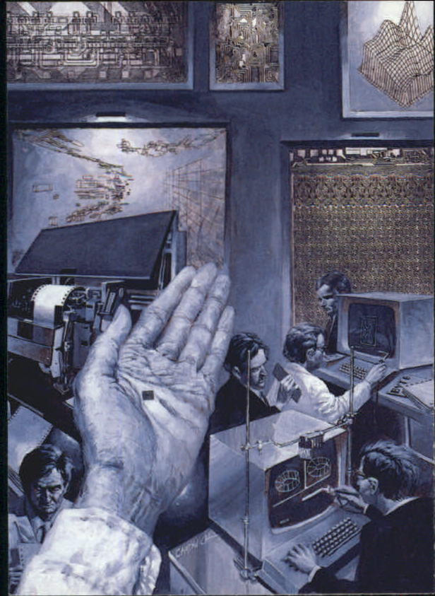 1995 FPG Paul Chadwick #16 Microchips - NM-MT