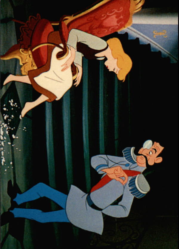 1995 SkyBox Walt Disney's Cinderella #51 The footman trips over - B3456 ...