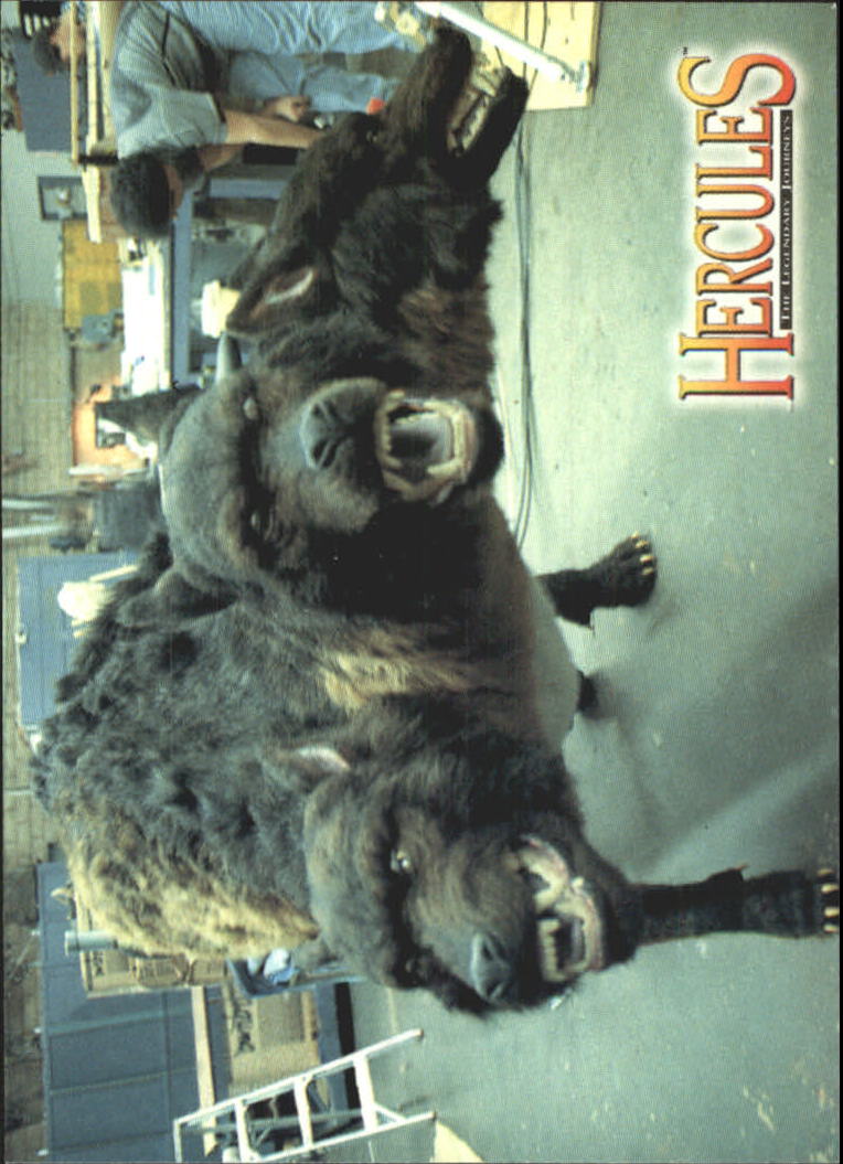 1996 Topps Hercules The Legendary Journeys #88 Cerberus puppet - NM-MT