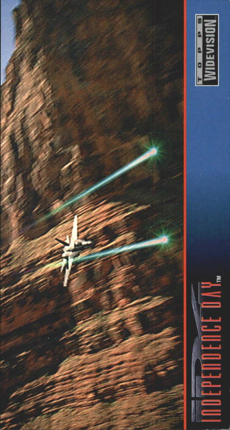 1996 Topps Independence Day #50 Fighter pilot Captain Steven Hiller - NM-MT