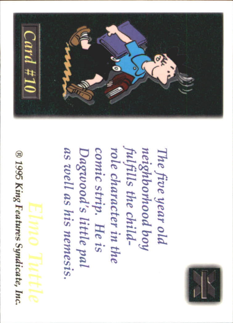 1995 Authentix Blondie #10 Elmo Tuttle - NM-MT