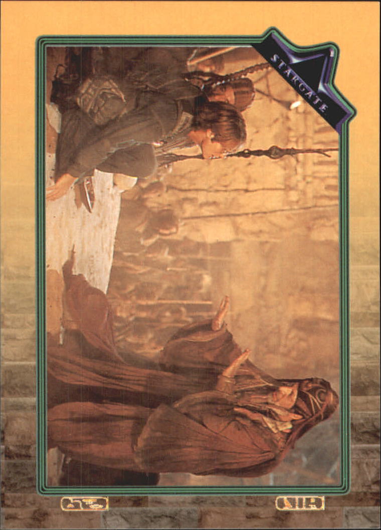 1994 Collect-A-Card Stargate #45 Sand Symbols - NM-MT