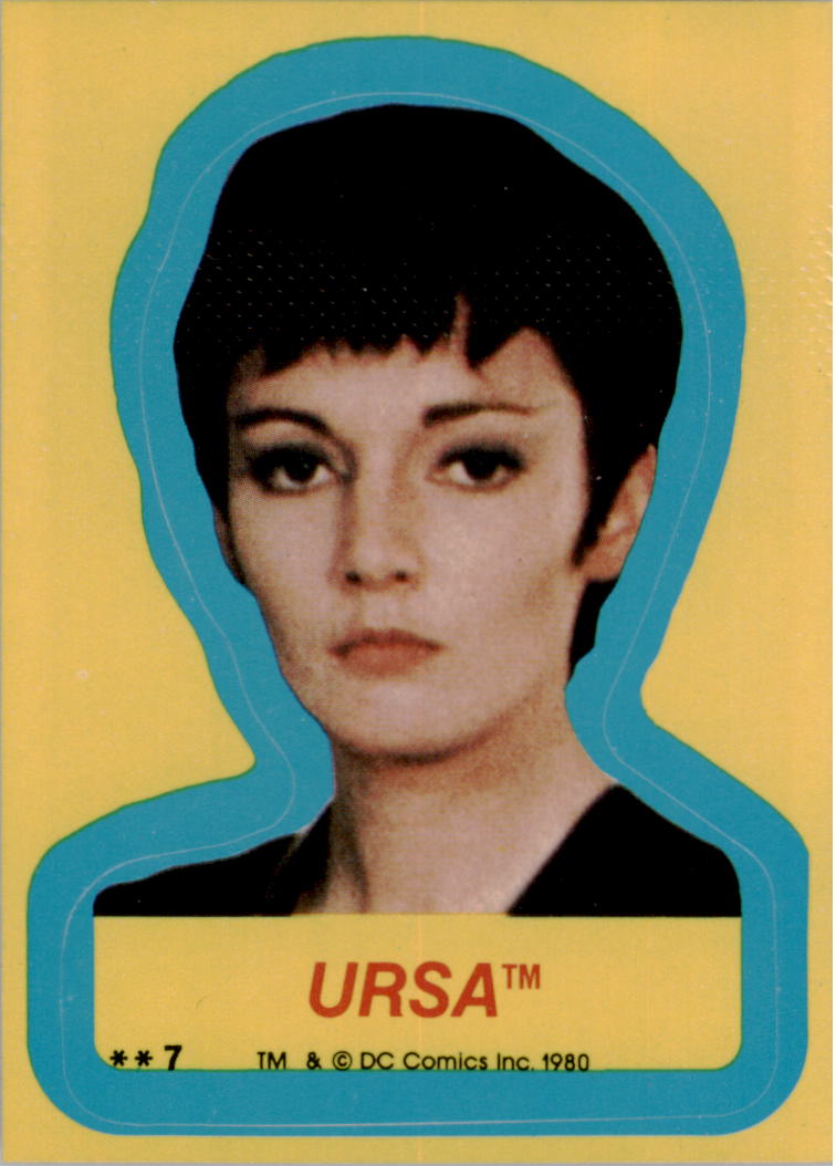 1981 Topps Superman II Stickers #7 Ursa - NM