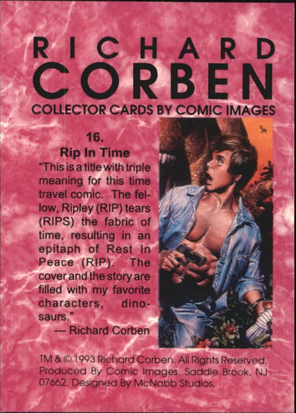 1993 Comic Images Richard Corben #16 Rip in Time - A5903 - NM-MT