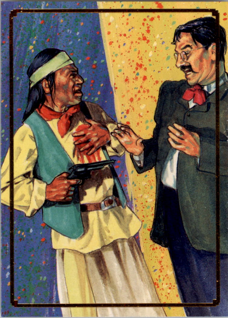 1995 Bon Air Native Americans An Epic Struggle of Blood and Courage #85 ...