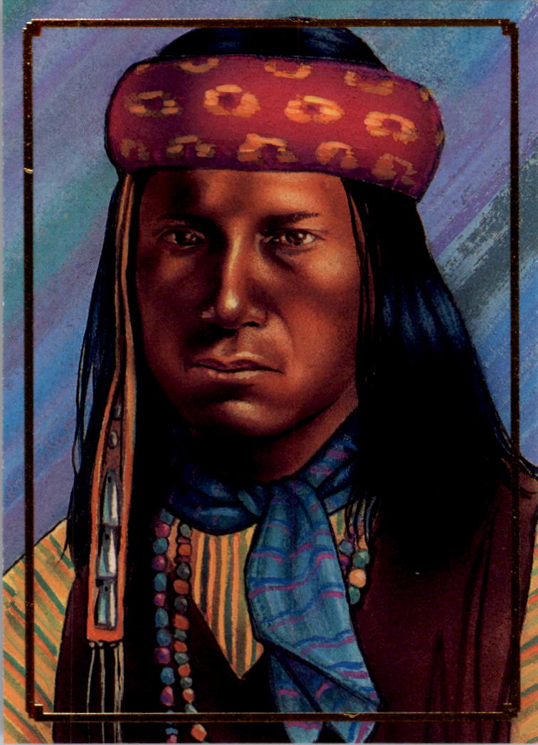 1995 Bon Air Native Americans An Epic Struggle of Blood and Courage #87 ...