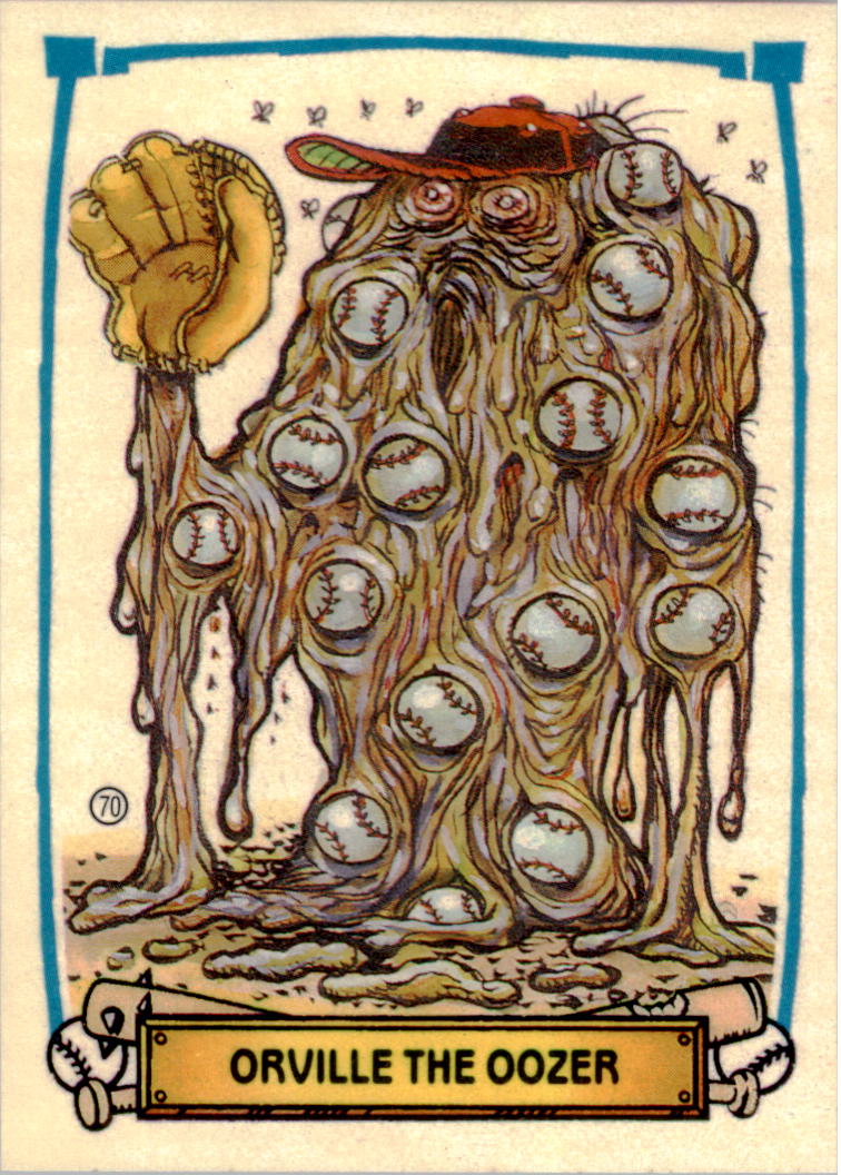 1988 Donruss Baseball's Greatest Grossouts #70A Orville the Oozer ...