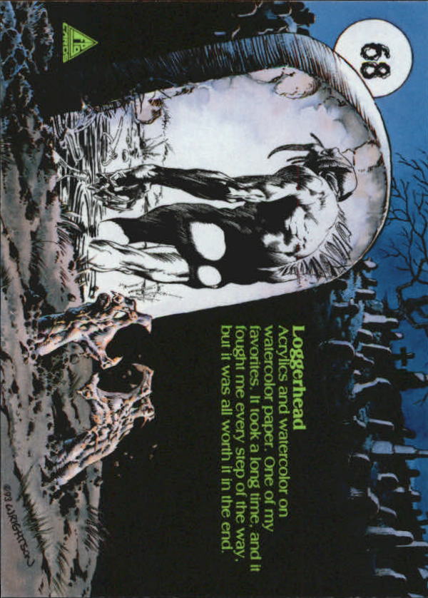 1993 FPG Bernie Wrightson Master of the Macabre #68 Loggerhead - NM-MT