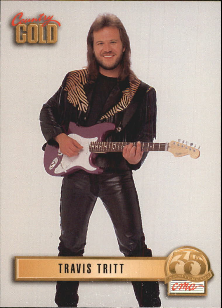 1993 Sterling Country Gold Series 2 #44 Travis Tritt - NM-MT - Jim ...