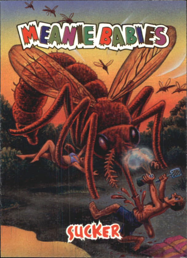 1998 Comic Images Meanie Babies #31 Sucker the Mosquito - NM-MT