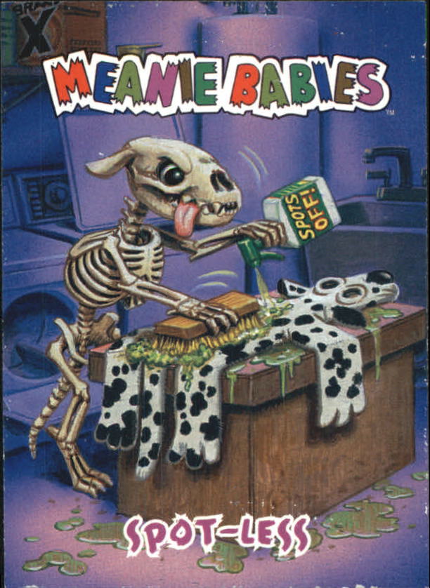 1998 Comic Images Meanie Babies #32 Spot-Less the Dalmatian - NM-MT