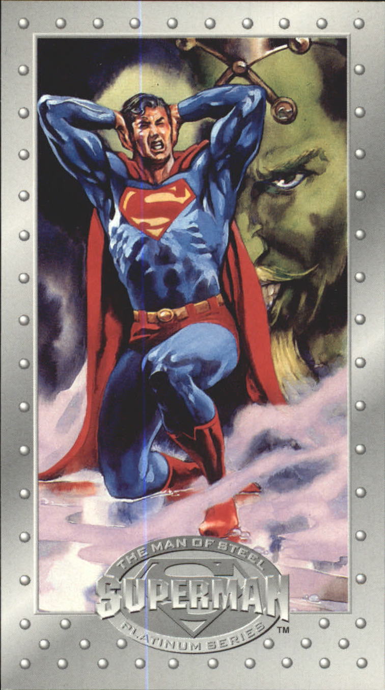 1994 SkyBox Superman Man of Steel Platinum Series Premium Edition #51 ...