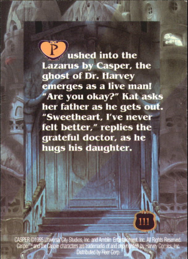 1995 Fleer Ultra Casper Movie #111 The Lazarus Triumphs! - NM-MT