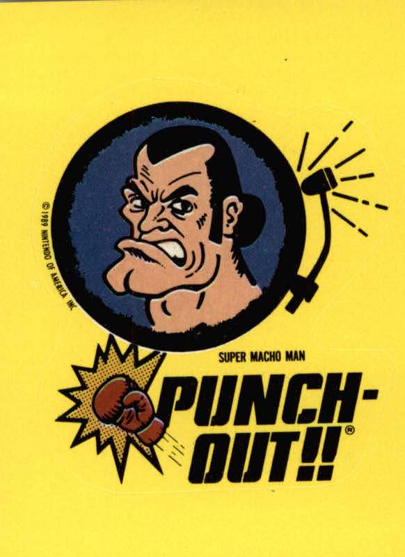 1989 Topps Nintendo #6 Super Macho Man - NM-MT