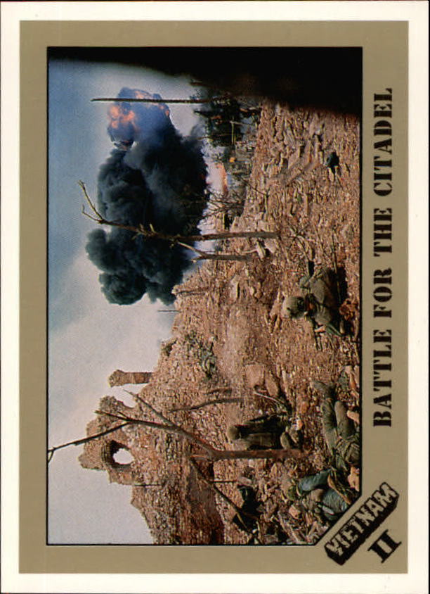 1991 Dart FlipCards Vietnam Facts Series II #54 Battle for the Citadel ...