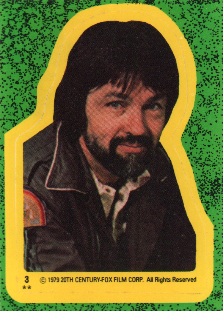 1979 Topps Alien Stickers #3 Captain Dallas - A8539 - NM-MT