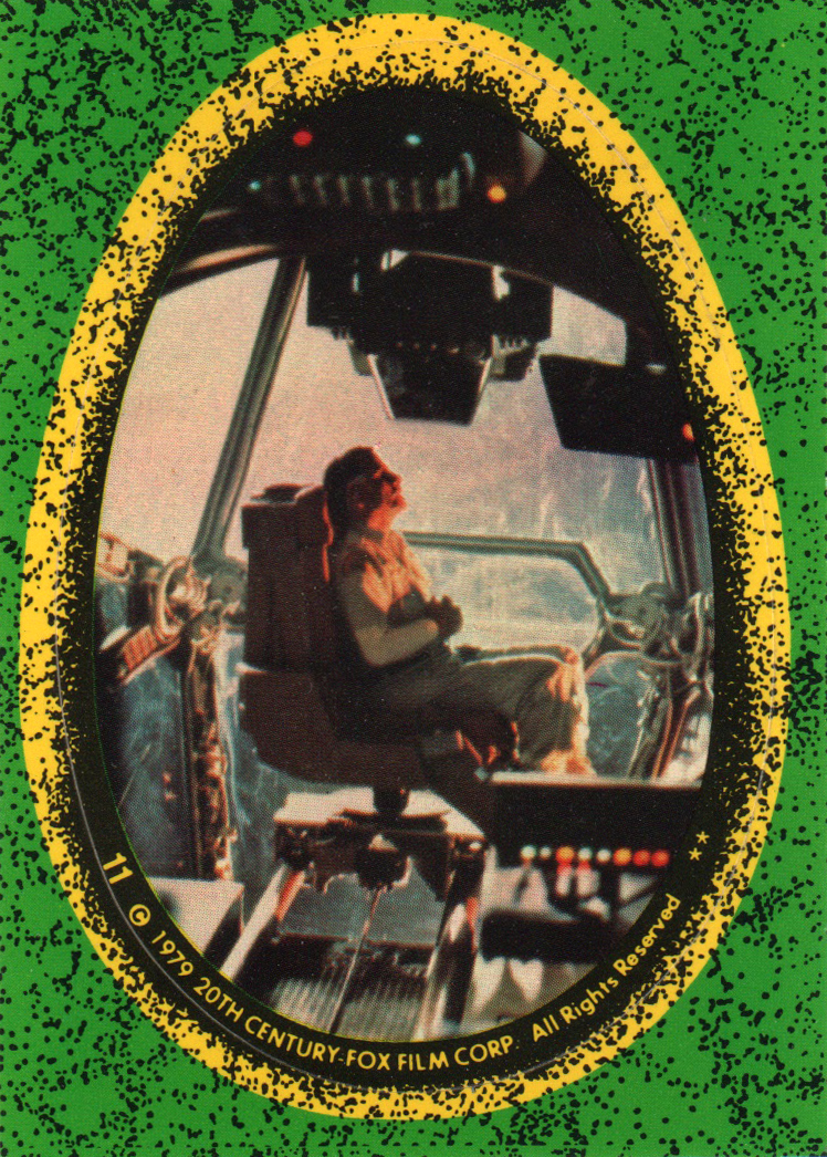 1979 Topps Alien Stickers #11 Ash's Deception - A8539 - NM-MT