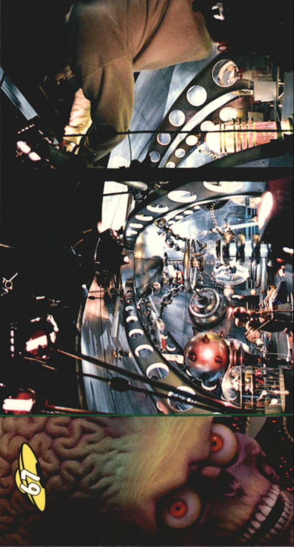 1996 Topps Widevision Mars Attacks #67 ILM Gaffer Mike Olague adjusts ...