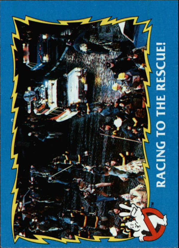 1989 Topps Ghostbusters II #68 Racing to the Rescue! - NM-MT