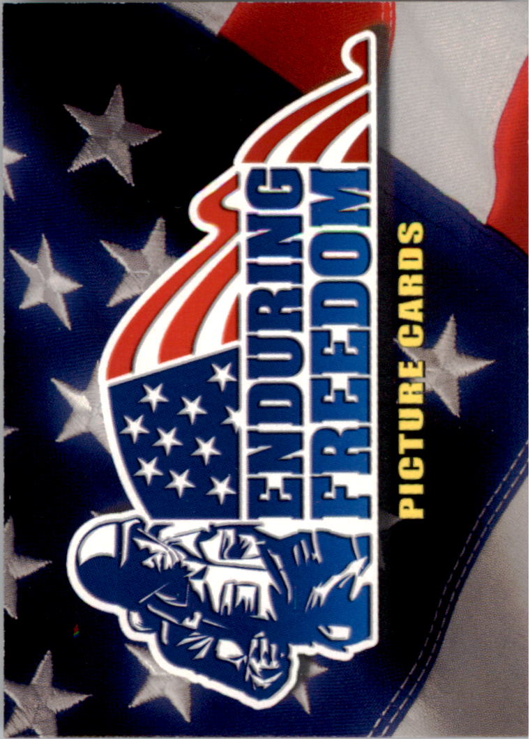 2001 Topps Enduring Freedom #1 Enduring Freedom Picture Cards - NM-MT