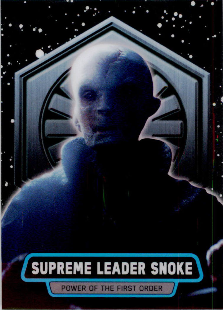 2016 Topps Chrome Star Wars The Force Awakens Power of the First Order ...