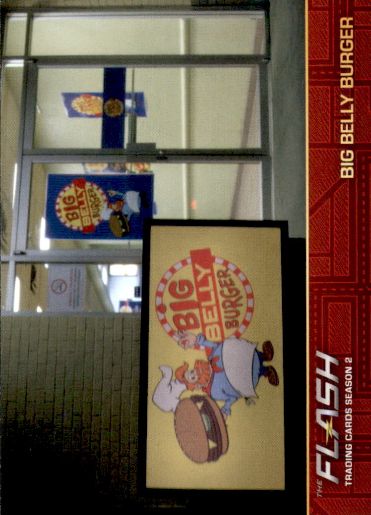 2017 Cryptozoic The Flash Season 2 Locations #L3 Big Belly Burger - NM ...