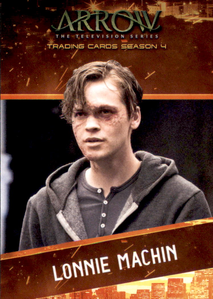2017 Cryptozoic Arrow Season Four Character Bios #CB9 Lonnie Machin - NM-MT