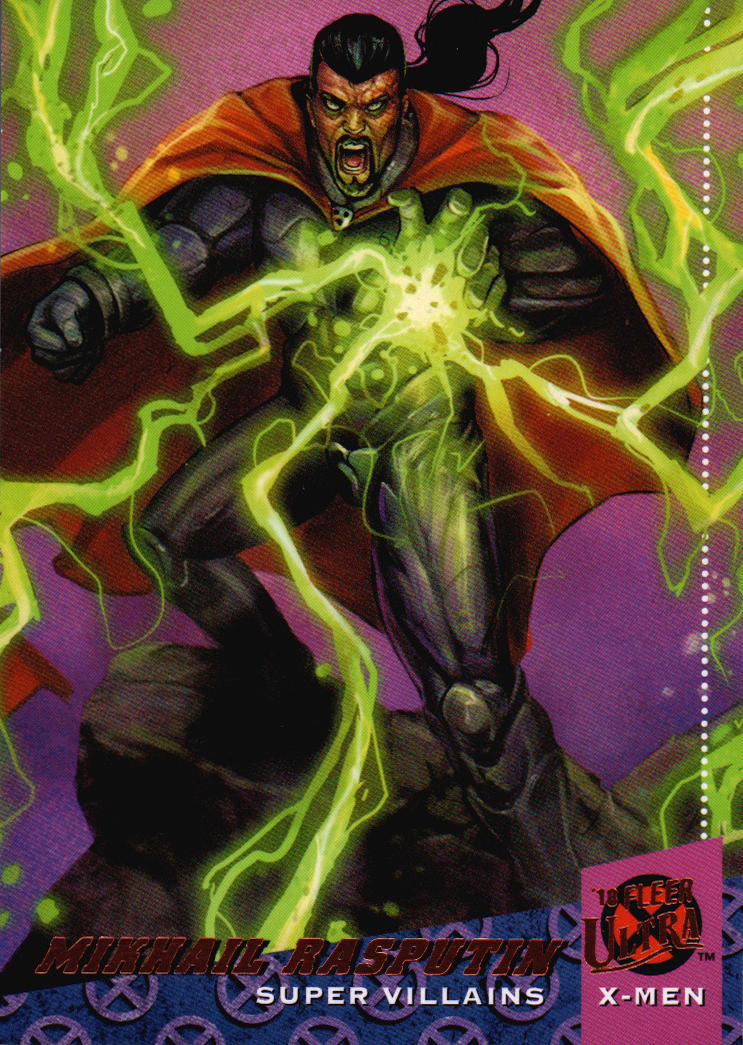 2018 Fleer Ultra X-Men #81 Mikhail Rasputin SP - NM-MT